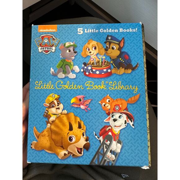 Paw Patrol | Accents | Paw Patrol Little Golden Book Library Set 5 Books | Poshmark